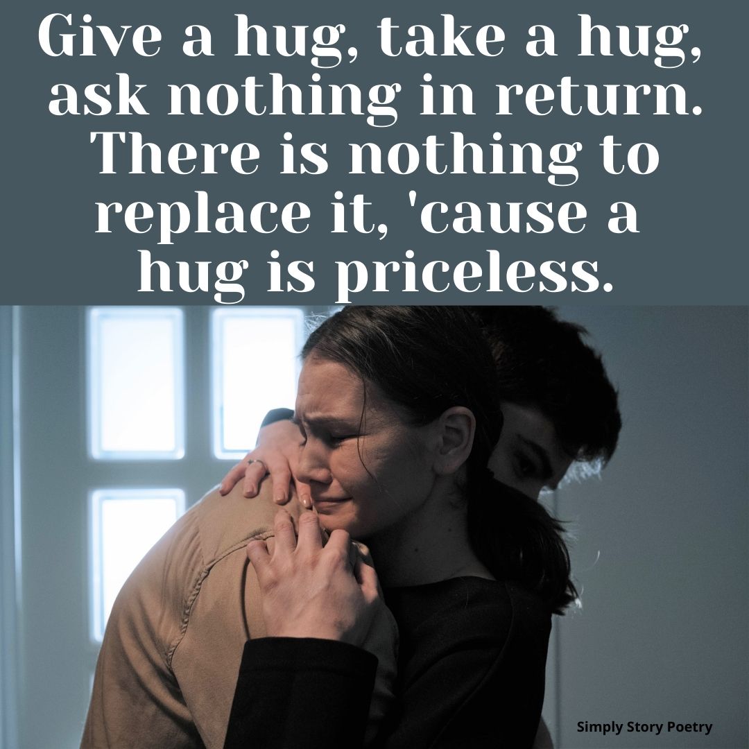 Give a Hug, Take a Hug – Simply Story Poetry
