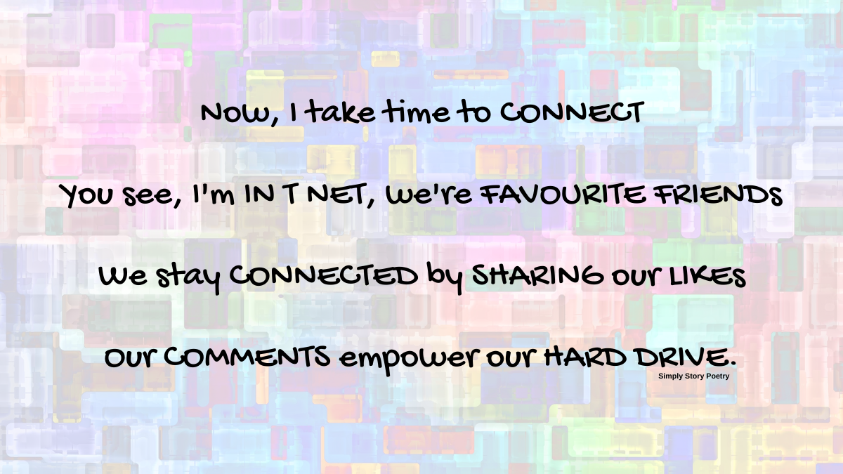 Take Time To Connect – Simply Story Poetry