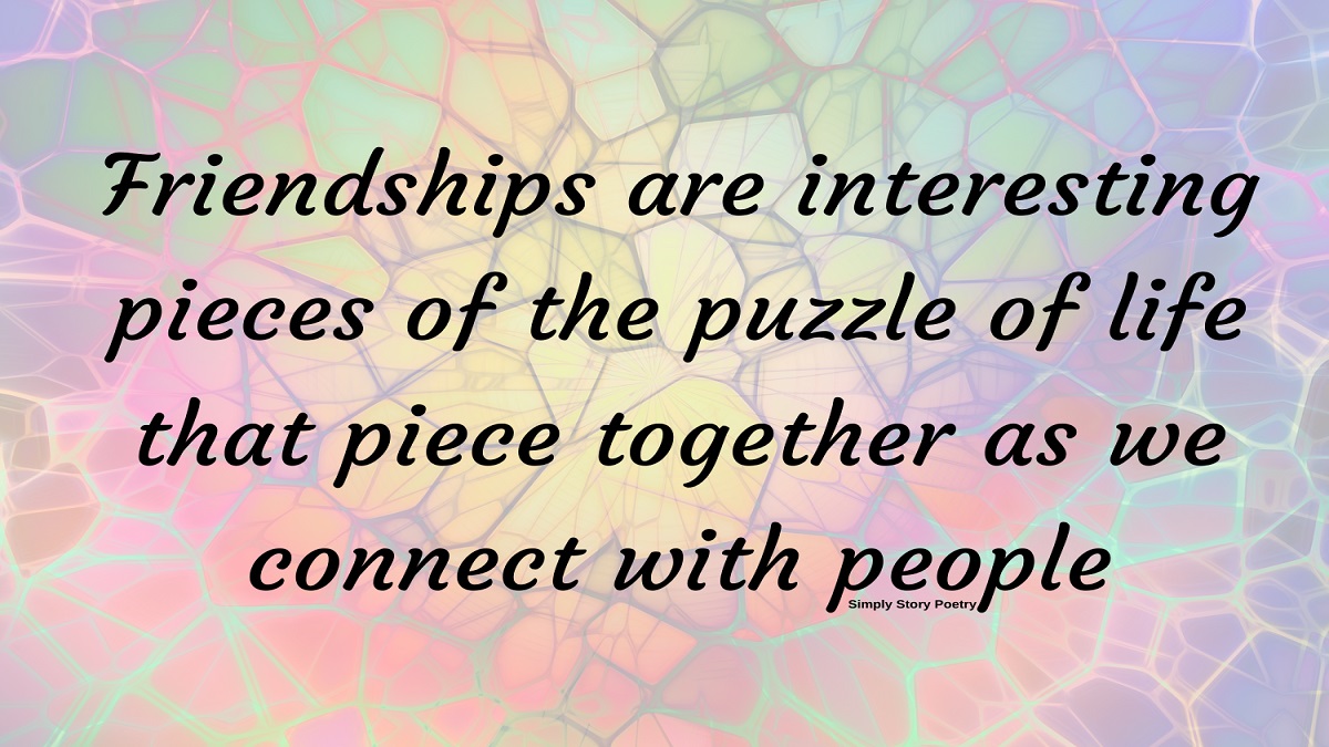 Friendship Puzzle Pieces – Simply Story Poetry